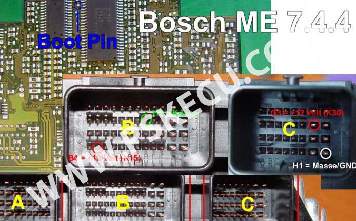 آموزش تعمیرات ای سی یو - معرفی ای سی یو بوش ME7.4.4